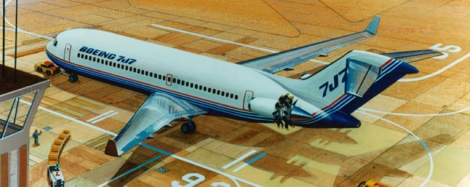 Aircraft – Boeing 7J7 – Northwest Airlines History Center